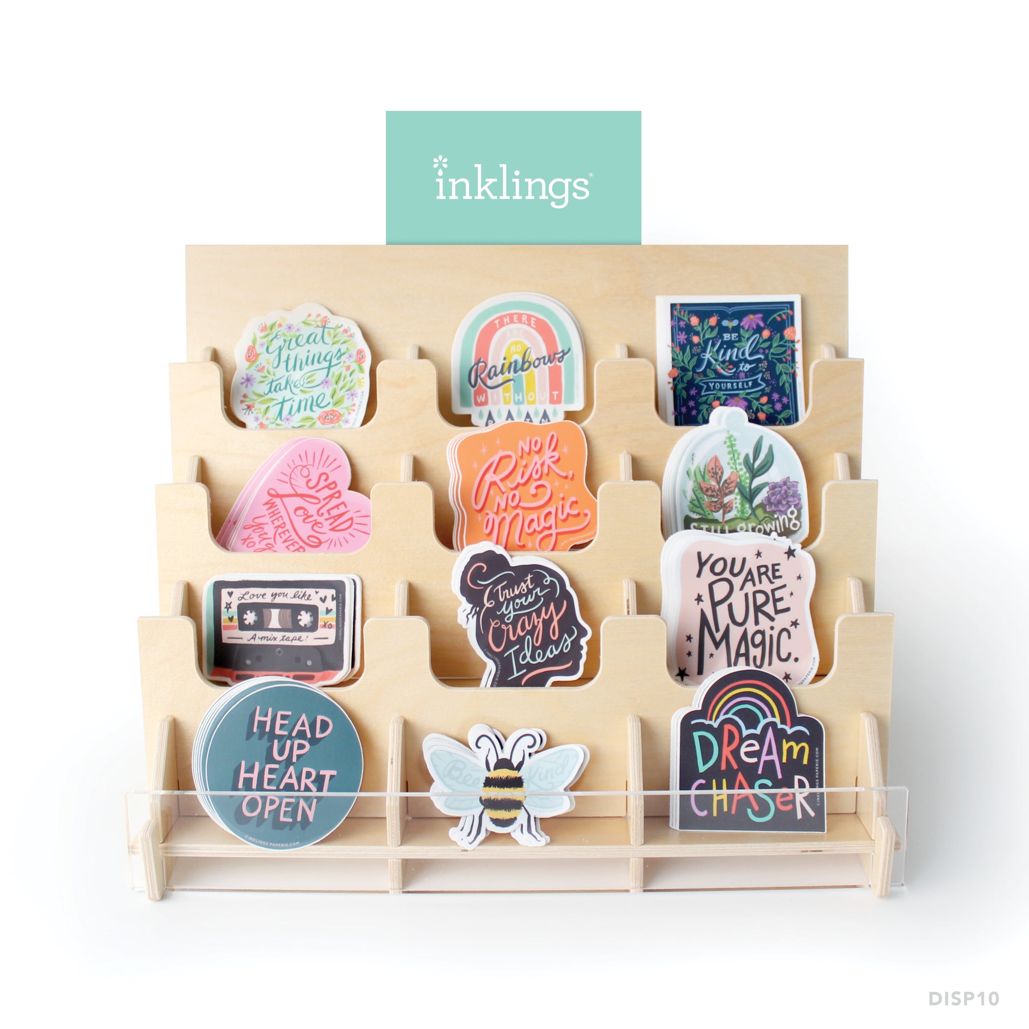Display - Vinyl Sticker Assortment 1 – Inklings Paperie Display - Vinyl Sticker Assortment 1 – Inklings Paperie
