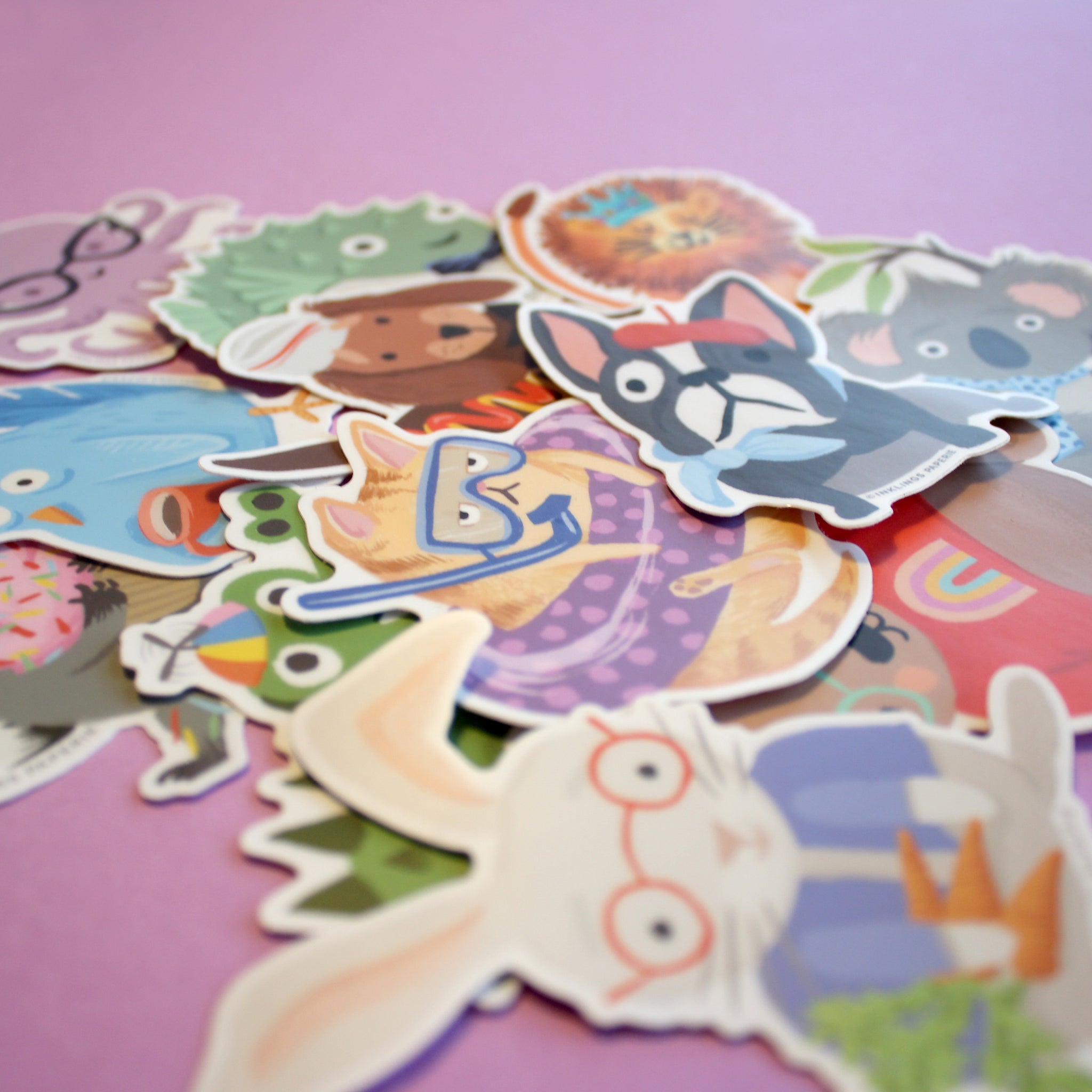 Stuck on Vinyl Stickers! – Inklings Paperie
