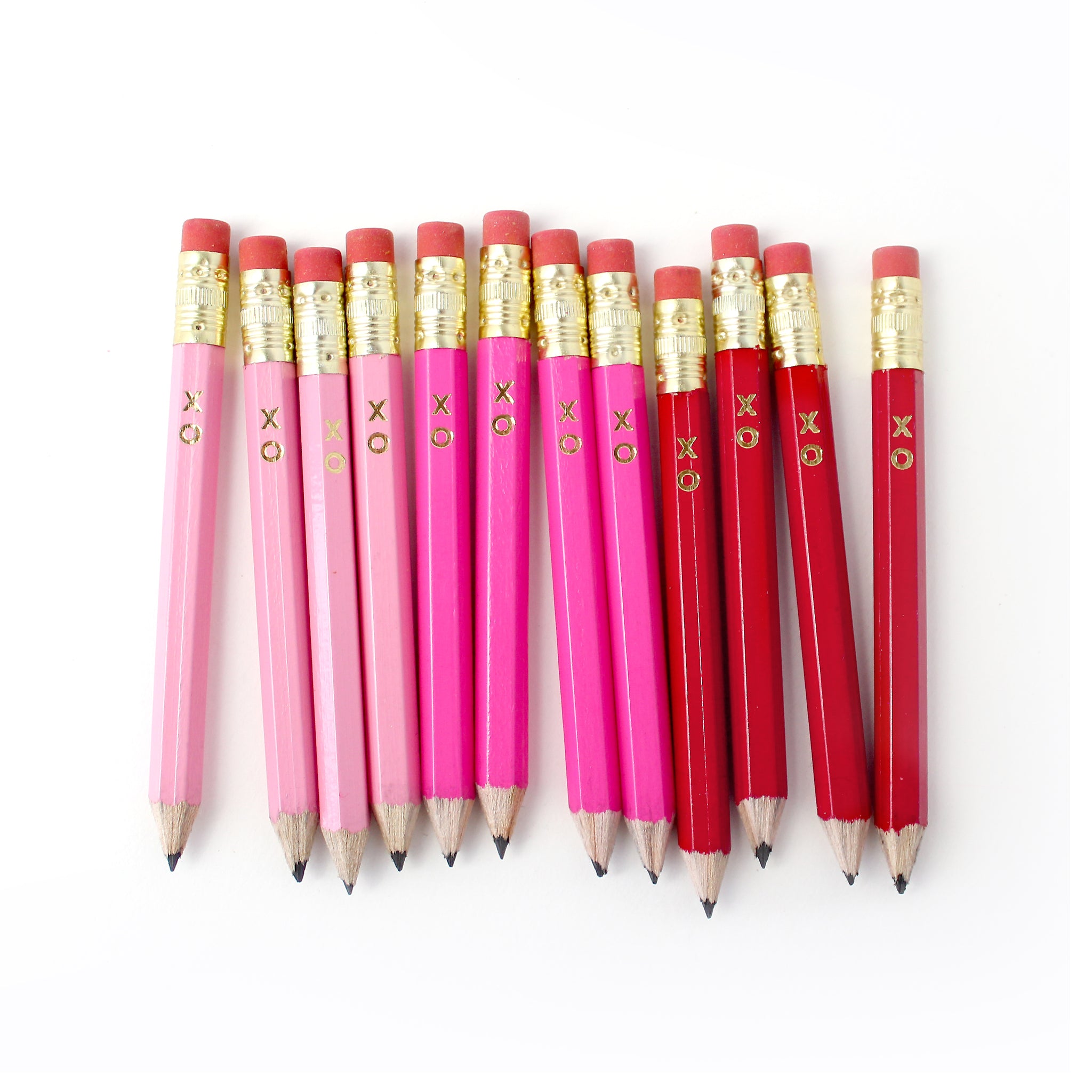 Mini Pencils - Hugs and Kisses – Inklings Paperie